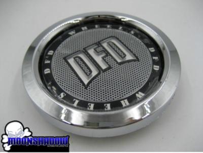 1 NEW DFD CUSTOM WHEELS CHROME BLACK WHEEL RIM CENTER CAP CCVE70-1P | eBay