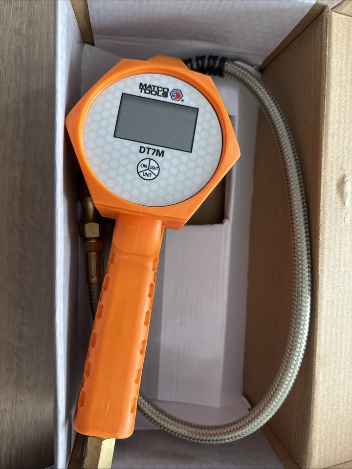 Matco tools rechargeable digital tire inflator orange dt7m | eBay