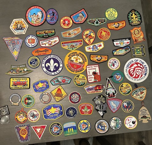 Big Lot Of 60 Vintage BSA Boy Scout Order Of The Arrow Patches | eBay