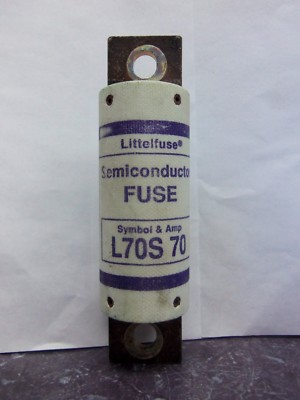 Nice Littelfuse L70S 70 Semiconductors Fuse 700 Volts 70 Amps | eBay