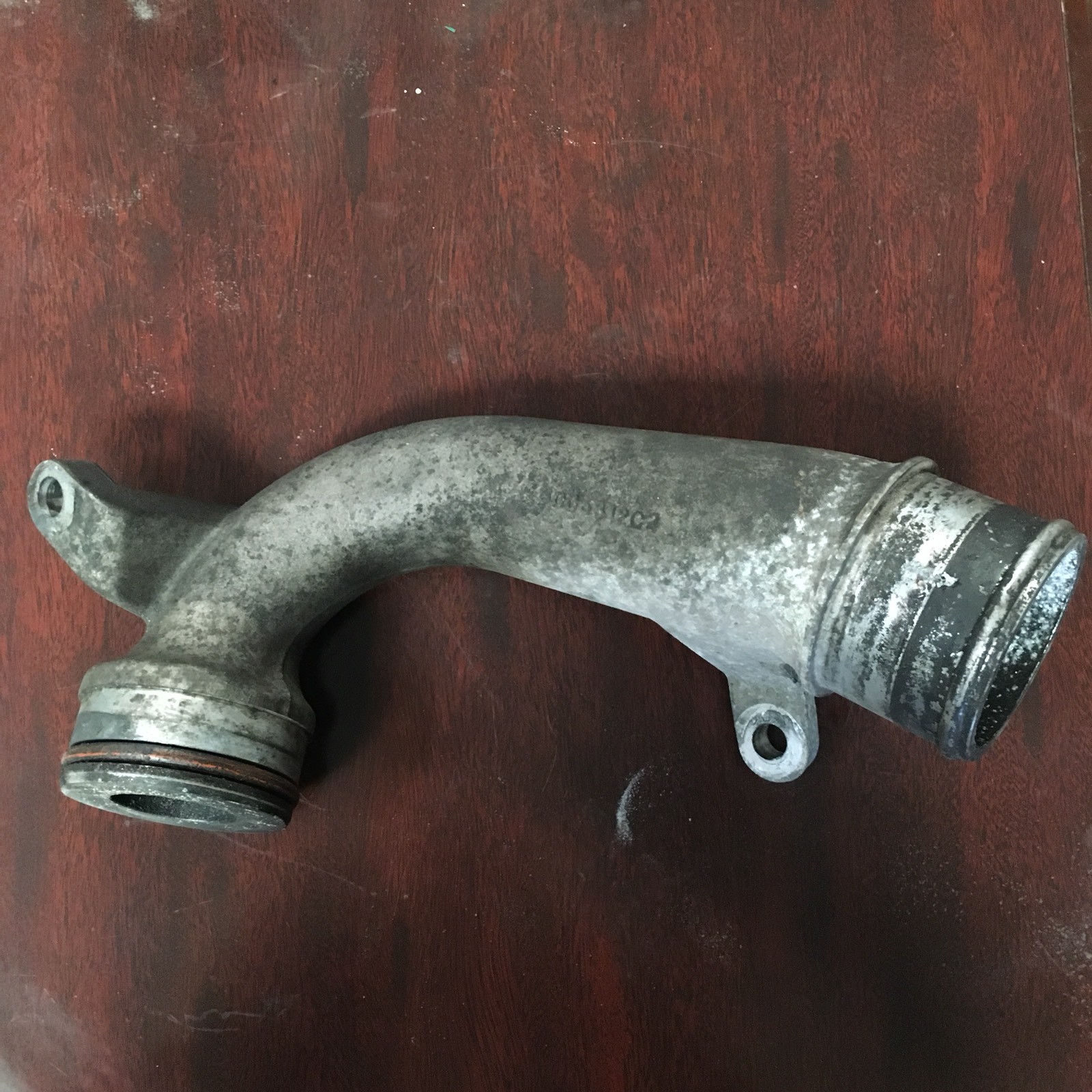 2011 INTERNATIONAL MAXXFORCE 15 EGR AIR COMPRESSOR OUTLET PIPE ...