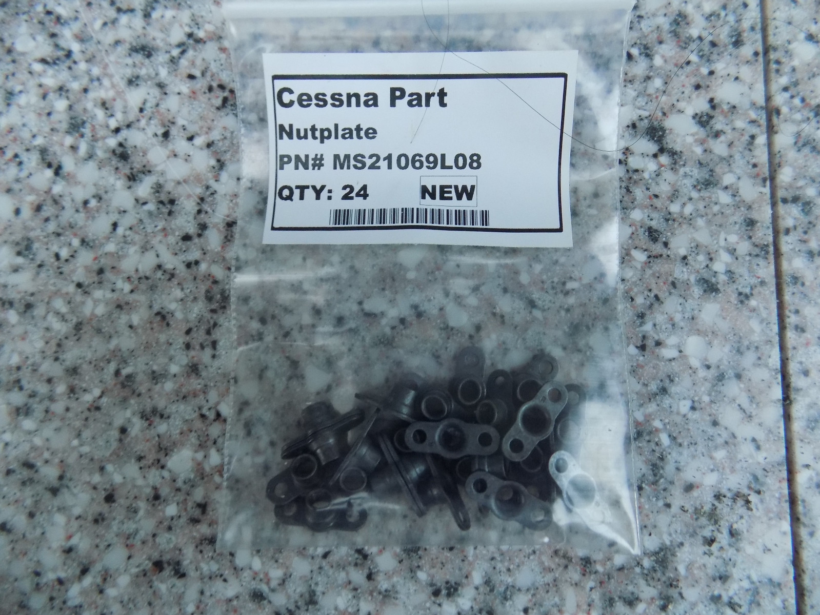 Cessna Aircraft Nut Plate P/n MS21069L08 (surplus) for sale online | eBay