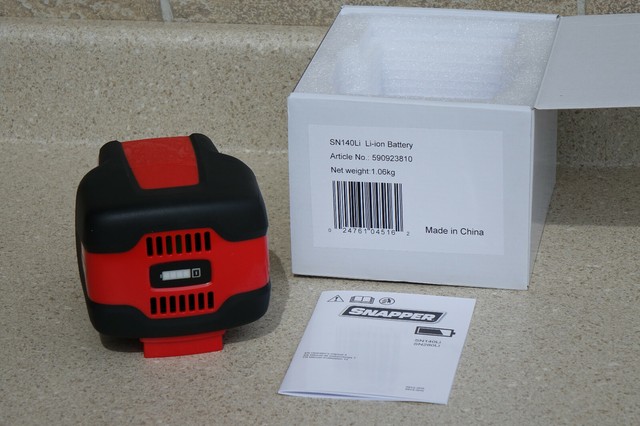 NEW Snapper 58V 2.6 AMP Lithium Ion Battery Multi-Tool Compatibility ...