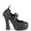Demonia Demon-18 Black Vegan Leather Bat Platform Heels • Ships in 2-4 ...
