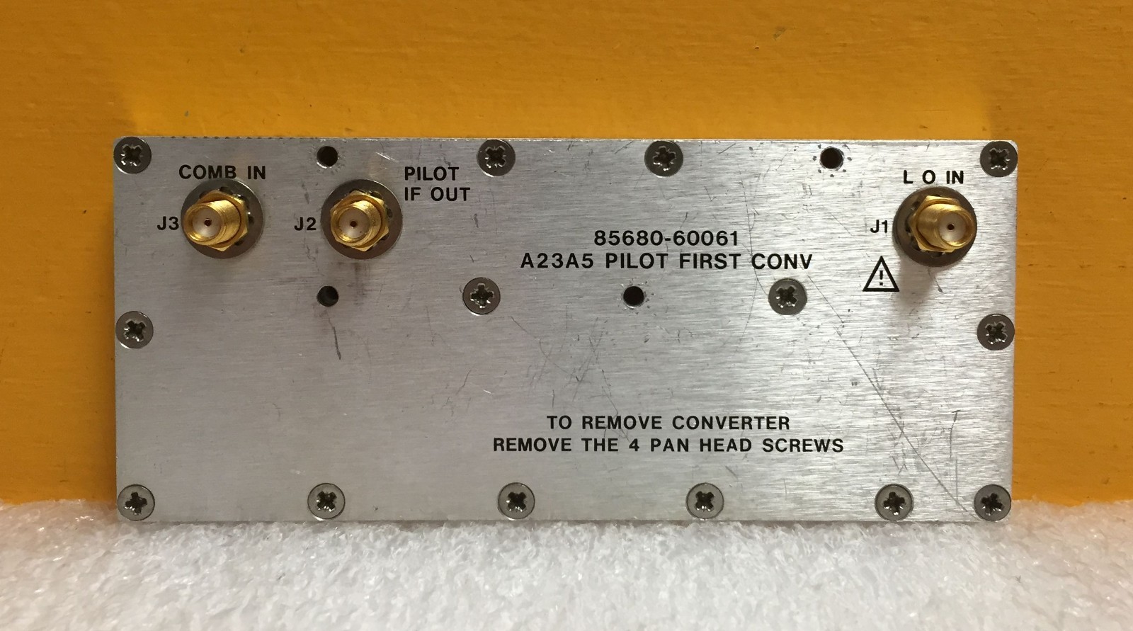 HP / Agilent 85680-60061 A23A5 Pilot 1st Converter Assy., for 8568B ...