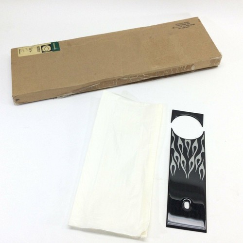 NOS Genuine Harley 1999-2007 Road King Bezel CONSOLE Dash INSERT FLAME ...
