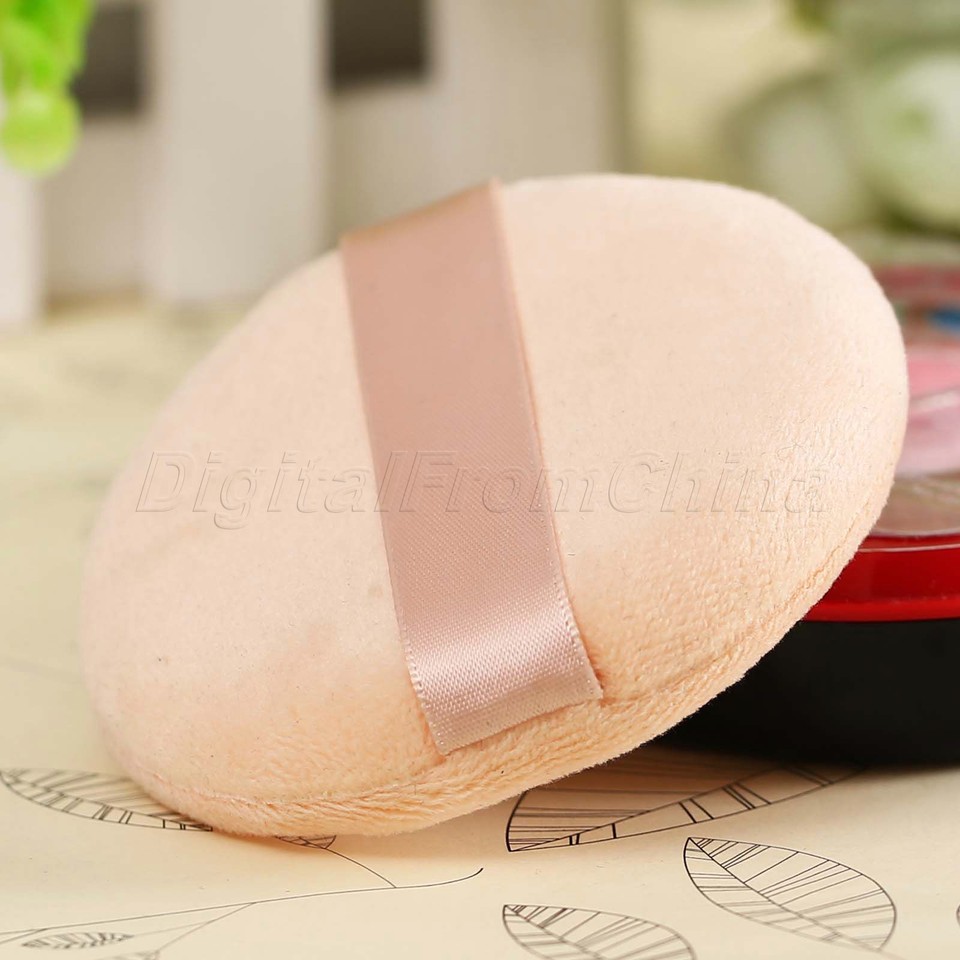 4PCS Facial Smooth Sponge Powder Puff Face Foundation Cosmetic Makeup ...
