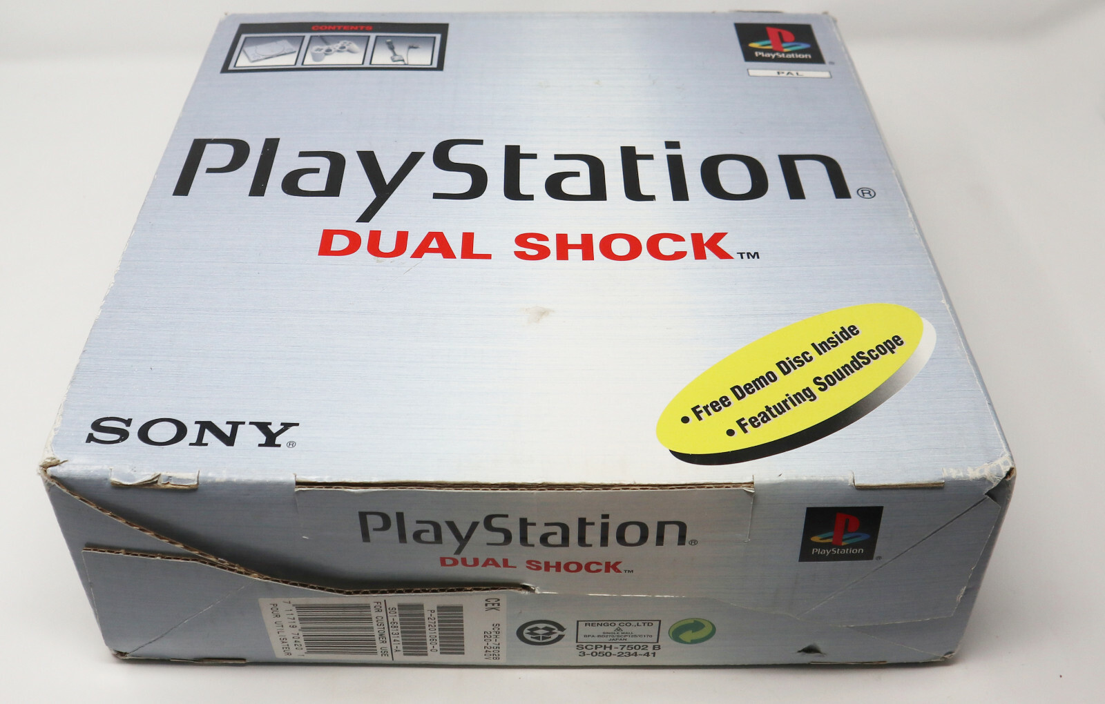 LOTTO GIOCHI IN SCATOLA VINTAGE SONY PLAYSTATION PS1 PAL DUAL SHOCK ...