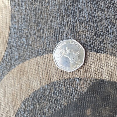 Extremely rare Peter Rabbit 50P 2017 Coin | eBay UK