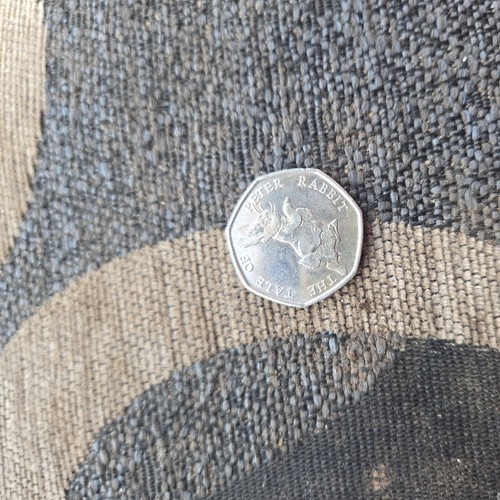 Extremely rare Peter Rabbit 50P 2017 Coin | eBay UK