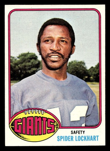 1976 Topps #27 Spider Lockhart Near Mint NY Giants ID: 498553 | eBay