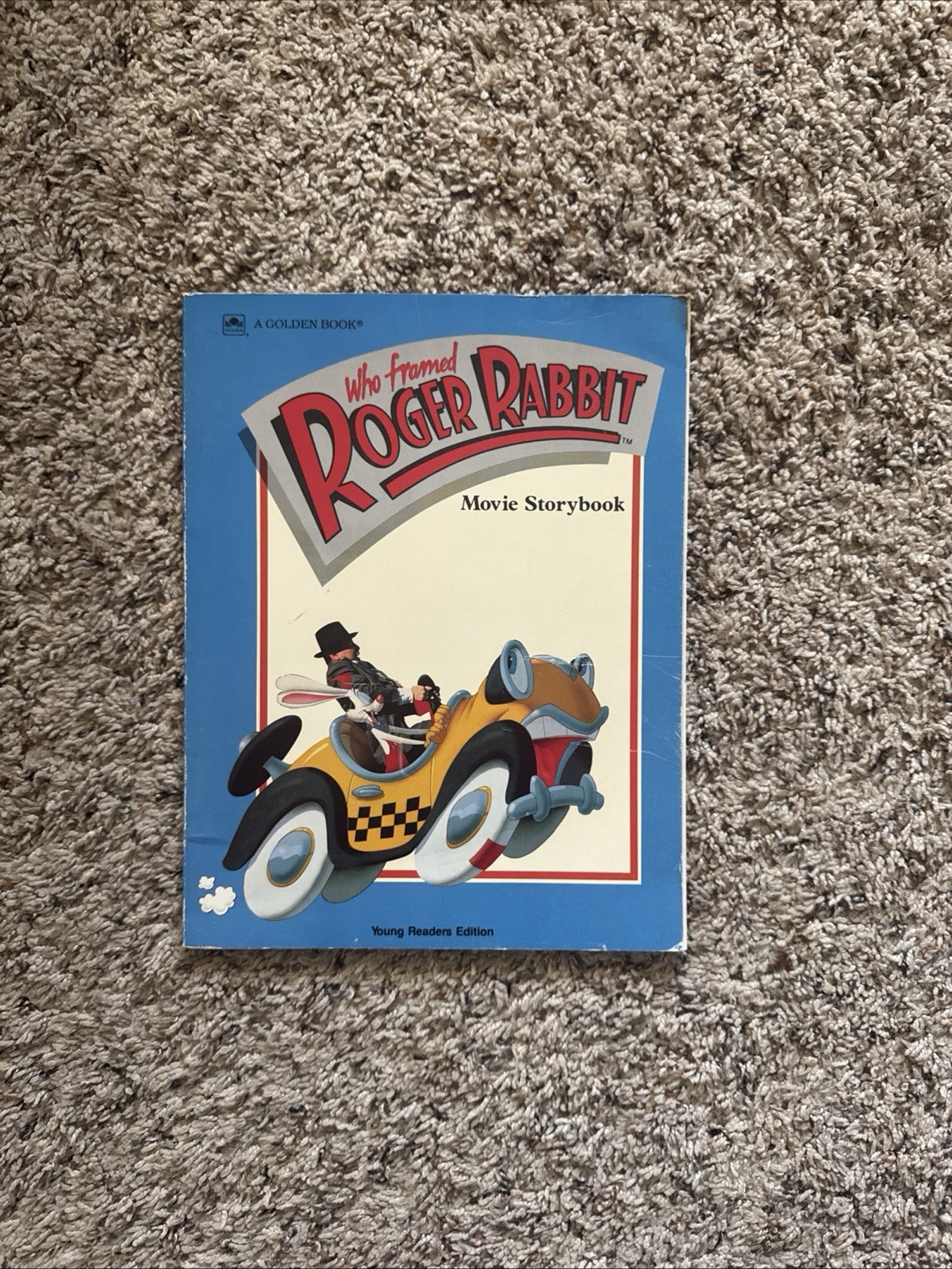 Collectable 1988 Walt Disney WHO FRAMED ROGER RABBIT Movie Storybook ...