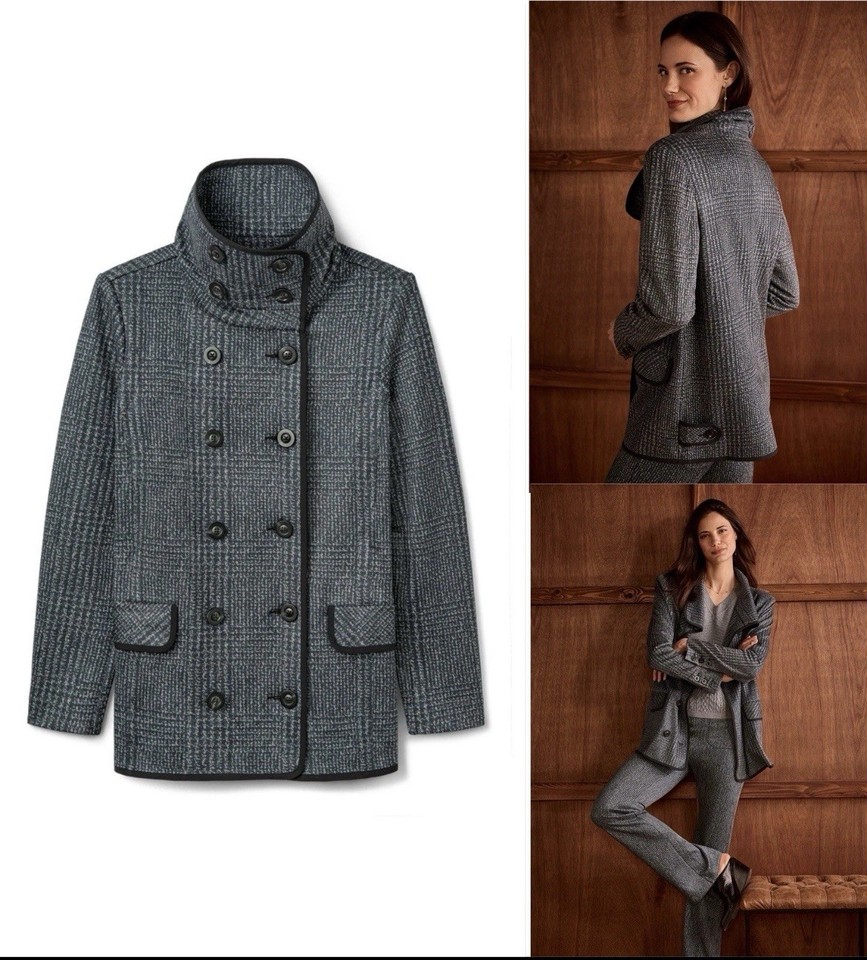 Cabi Fall 2025 Collection Chill Cozy Plaid Jacket, Large L | eBay