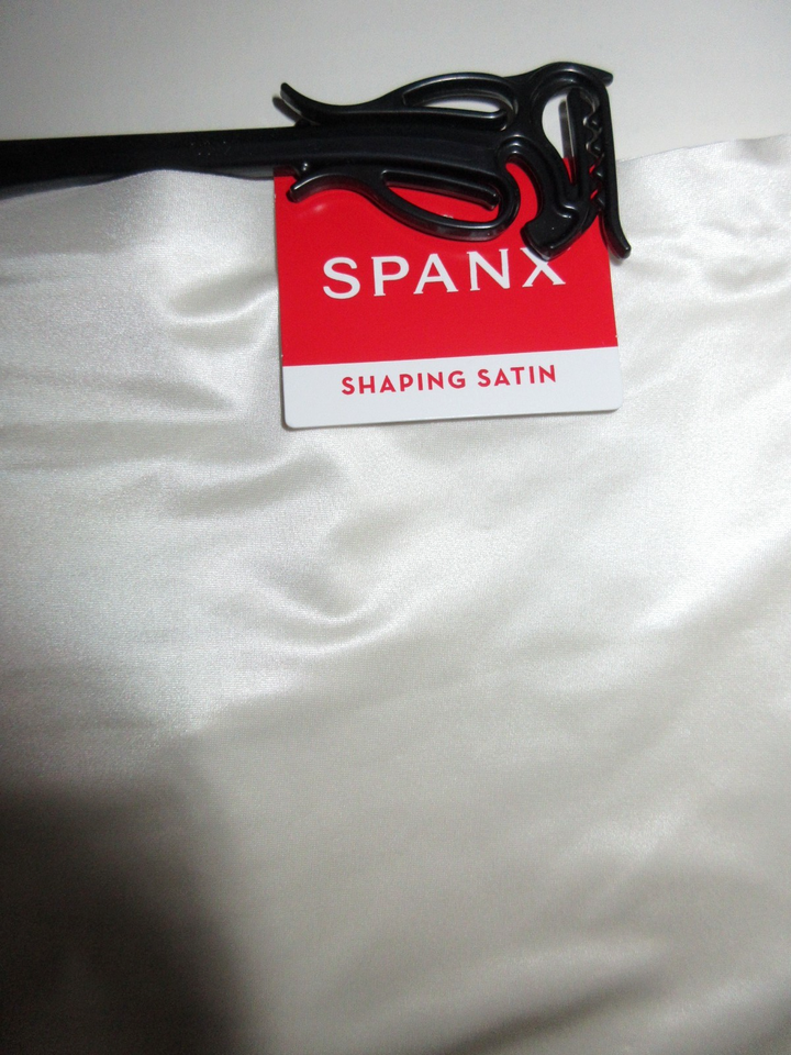 NWT Spanx Shaping Satin Seamless Thong Panty Linen/Ivory womens ~ XL $34 | eBay