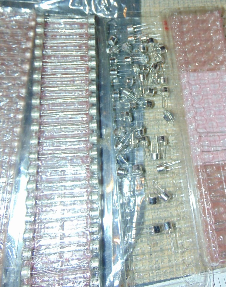 MASSIVE LOT Transistor Germanium PNP NPN OVER 800 PIECES RECTIFIER ...