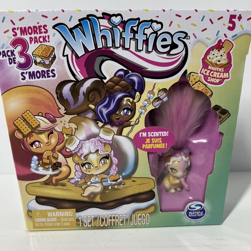 New, WHIFFIES ICE CERAM SHOP S'mores 3 Pack SCENTED Gabby, Marni, Cocoa ...