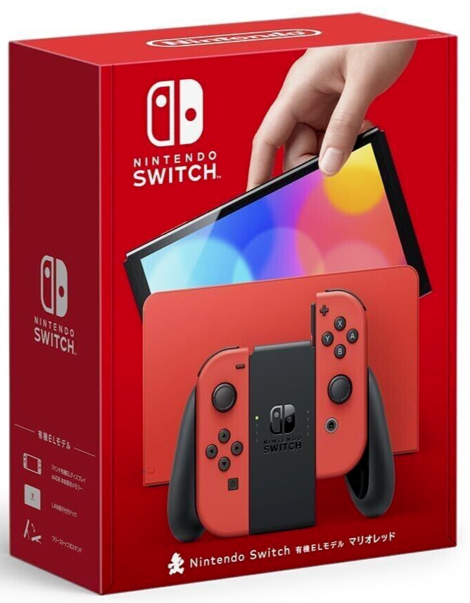 NEW Limited Edition Nintendo Switch OLED Special Super Mario RED ...