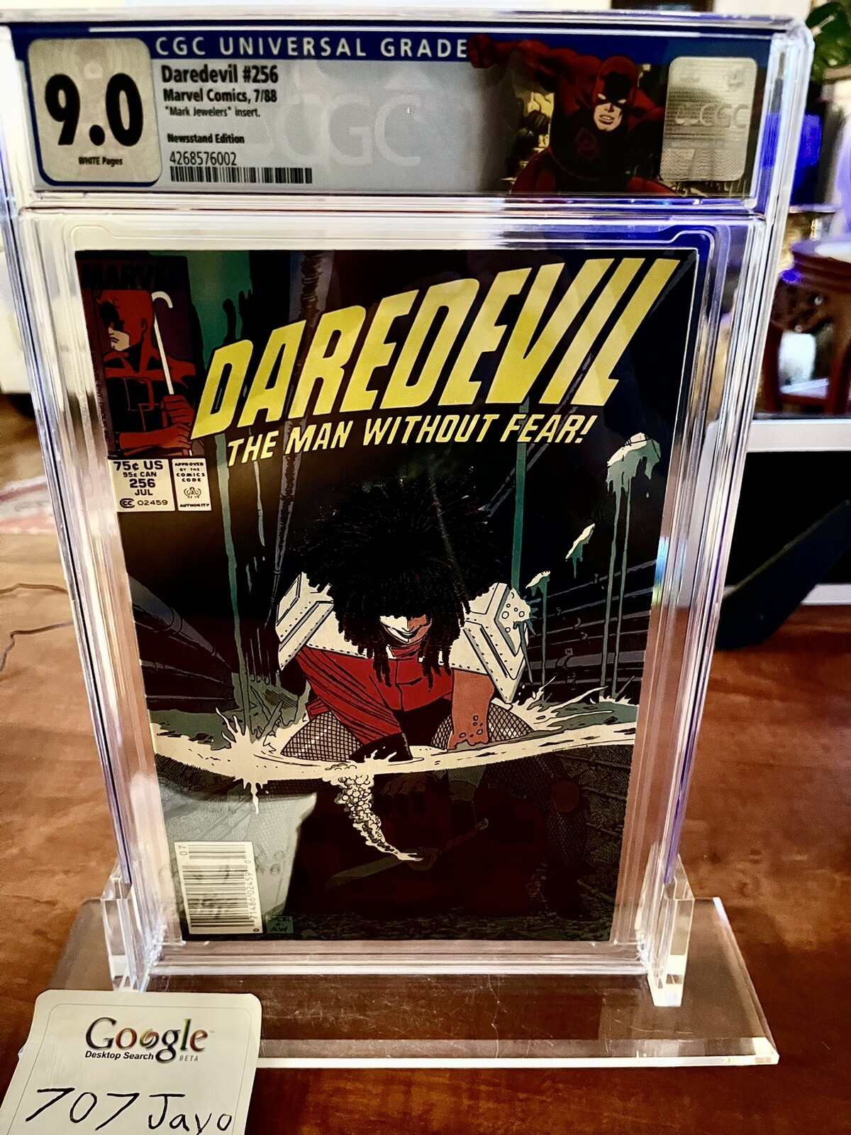 Daredevil #256 July 1988 Mark Jewelers Variant CGC 9.0 | eBay
