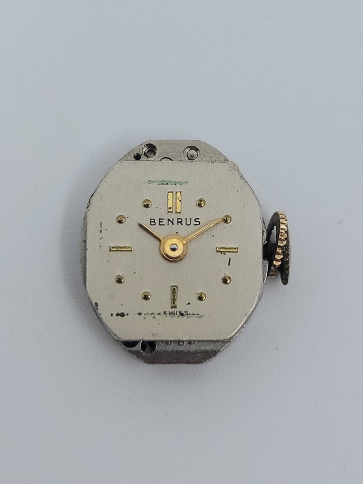Vintage Benrus Watch Co. Movement Model AE13 17 Jewel Parts Only | eBay