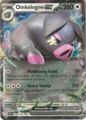 2023 Pokémon Scarlet & Violet - SVIen - #158 - Double Rare - OINKOLOGNE ...