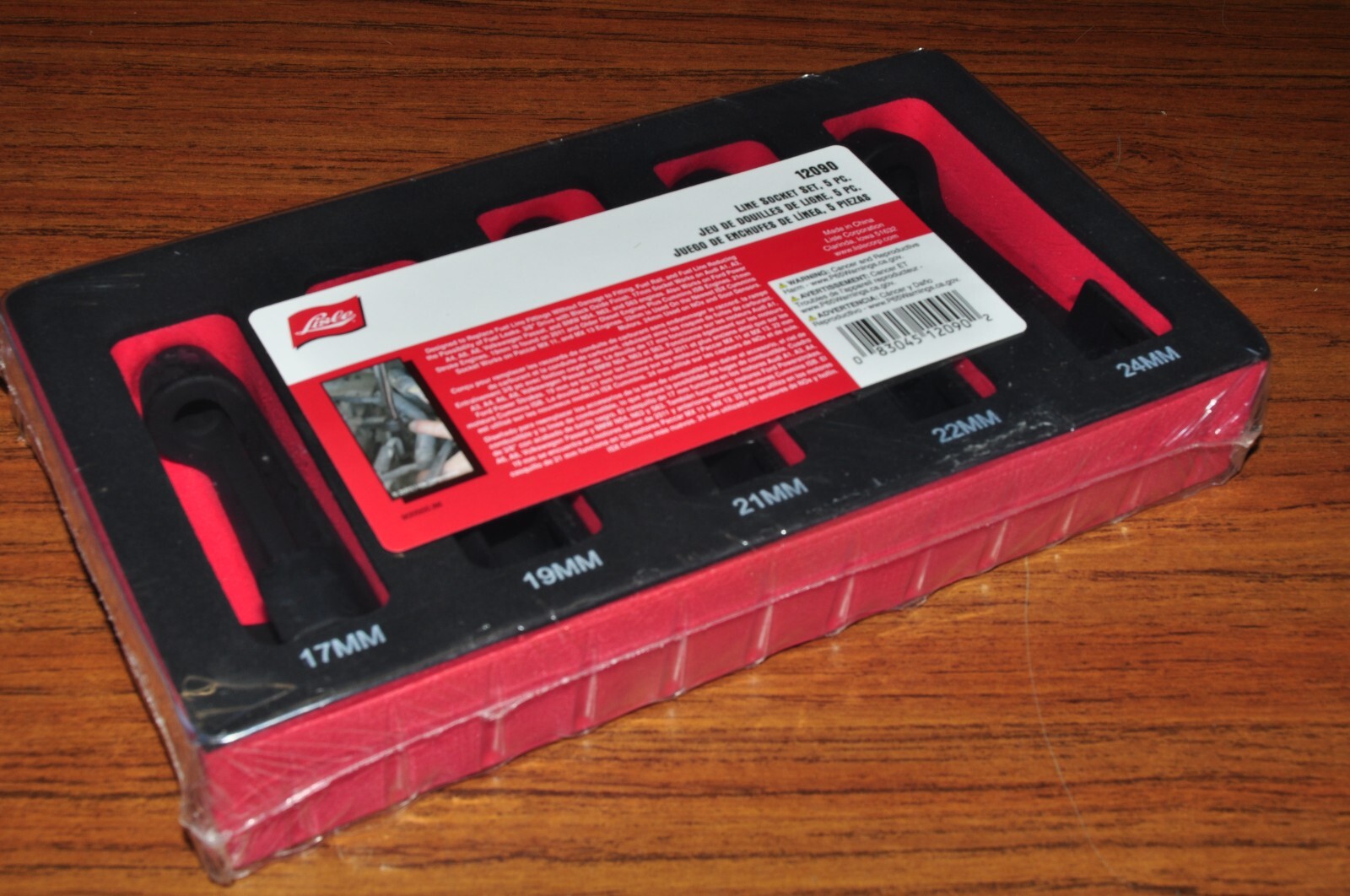 FUEL LINE FLARE NUT SOCKET 17,19,21,22,24 MM 3/8" DR LISLE 12090 | eBay