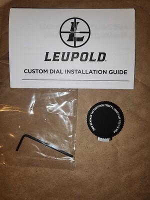 Leupold Custom Dial System: Trajectory Made Simple | eBay