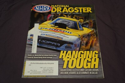 NHRA National Dragster Magazine 2016 Drag Racing Issue 22 Vol 57 Nov 4 ...
