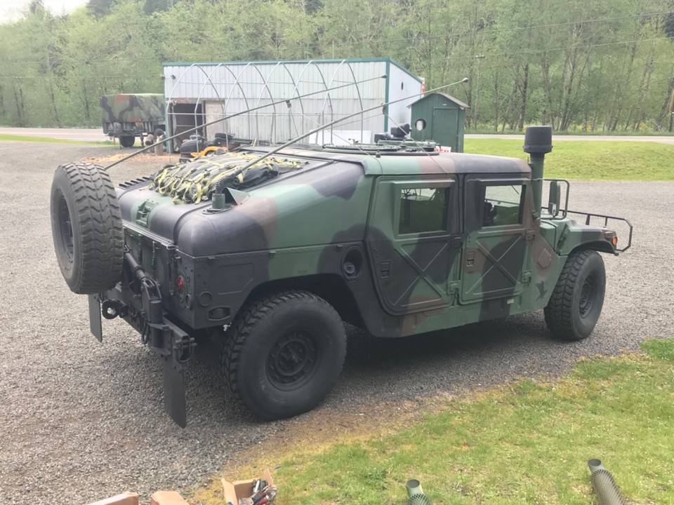 M1025a1 HMMWV Used On Discovery Channel With M1101 Trailer | eBay