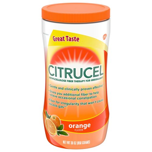Citrucel Fiber Therapy Powder for Occasional Constipation Relief ...