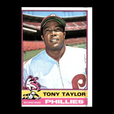 Tony Taylor 1976 Topps Philadelphia Phillies #624 Vintage GM! | eBay