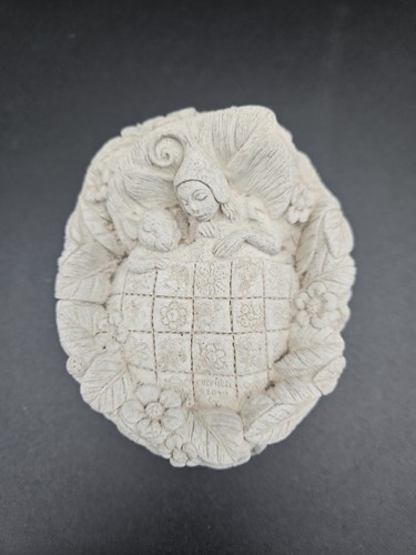 Carruth Studio 2000 Sweet Dreams Fairy Pixie and Mouse Garden Sculpture ...