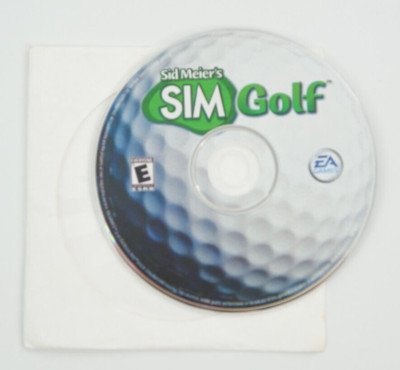 Sid Meier's SimGolf PC CD-ROM Firaxis EA 2002 Sim Golf Electronic Arts ...