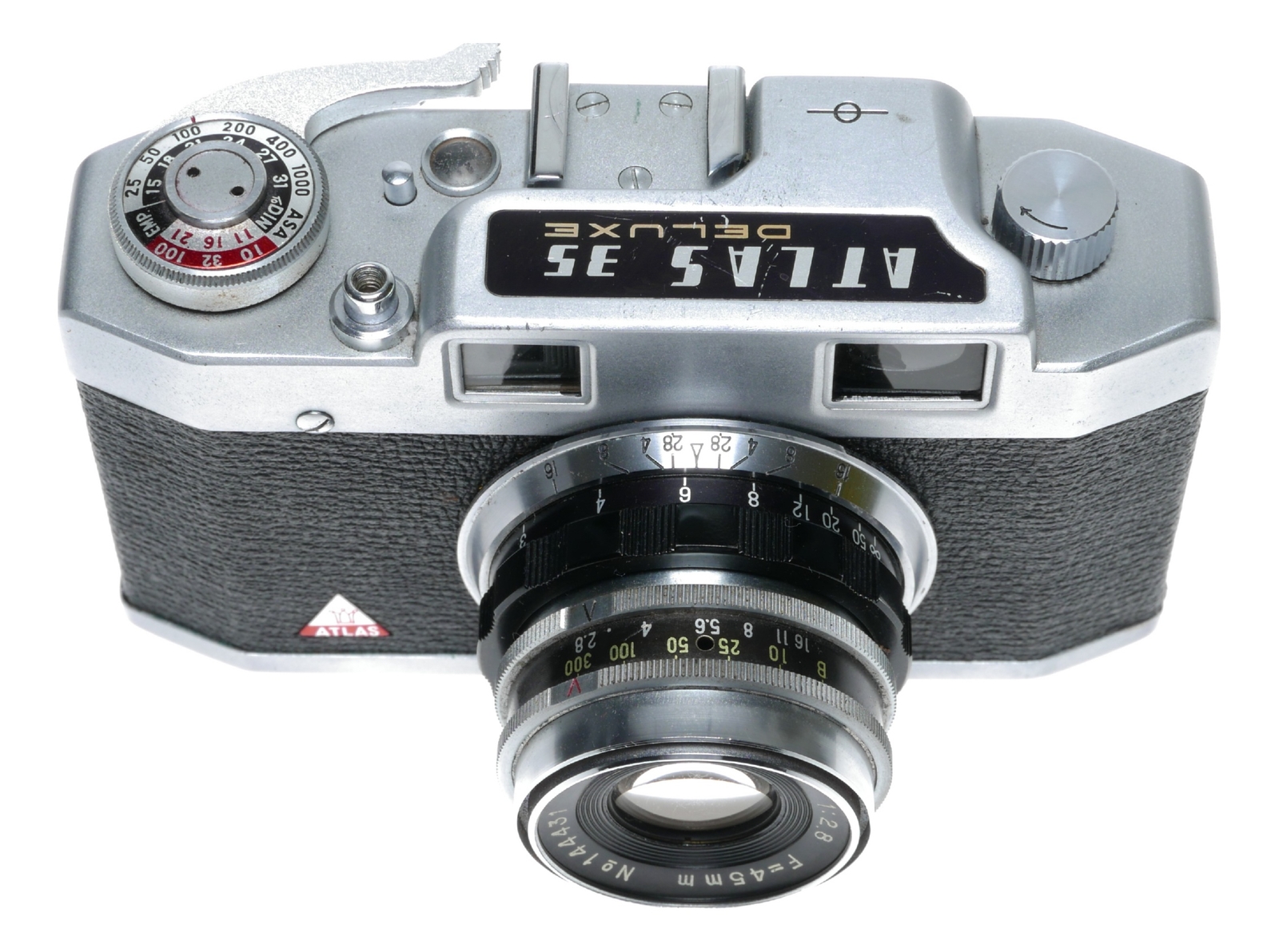 Atlas 35 Deluxe Rangefinder Film Camera Colour Luna F:45mm 1:2.8 | eBay