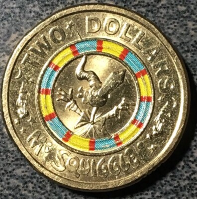 Rare Colour 2019 Australia Coin - $2 Dollars - Limited Stock AUS ...