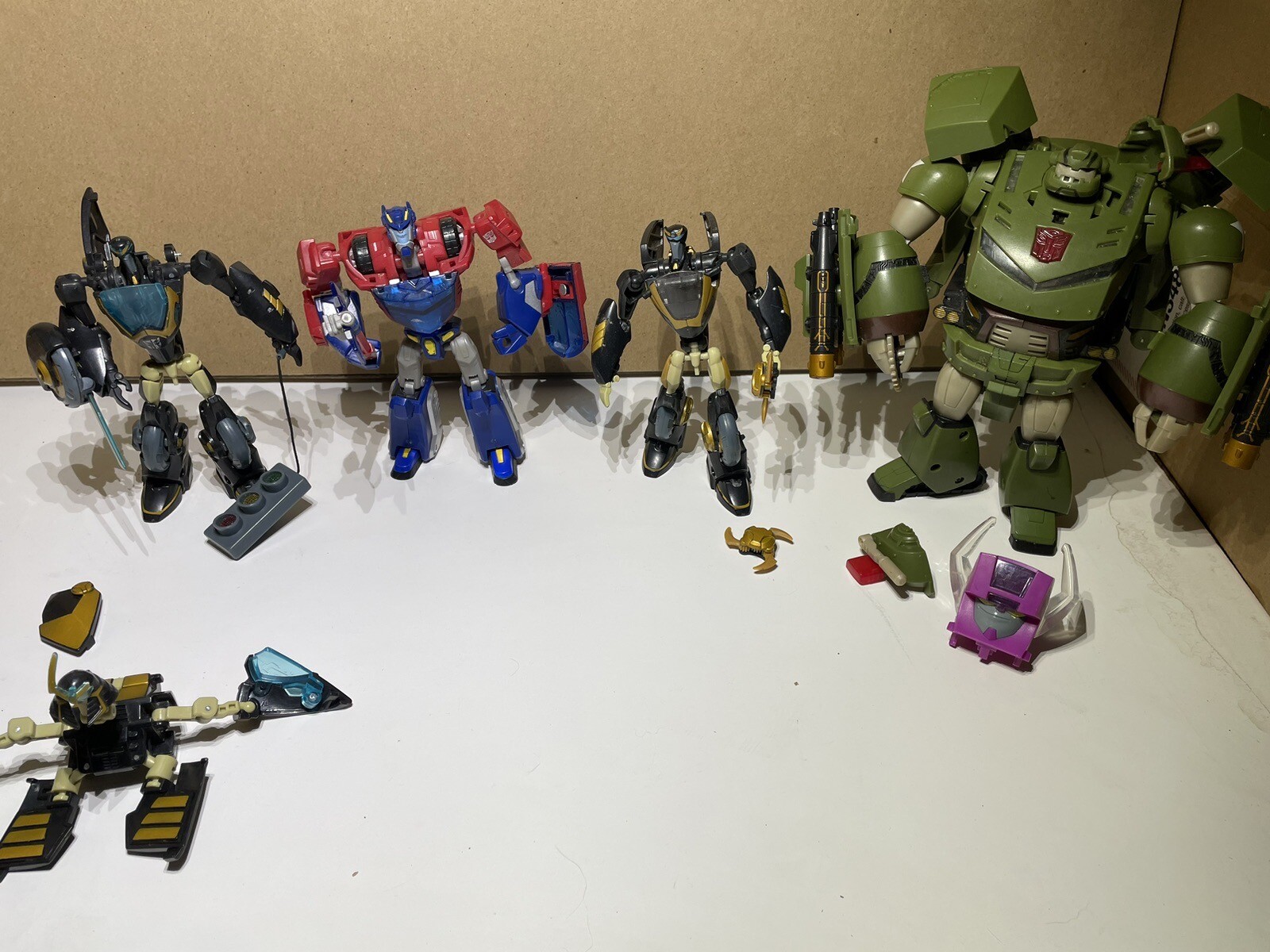 7 PACK! Hasbro Transformers Animated Action Figure Autobots ...