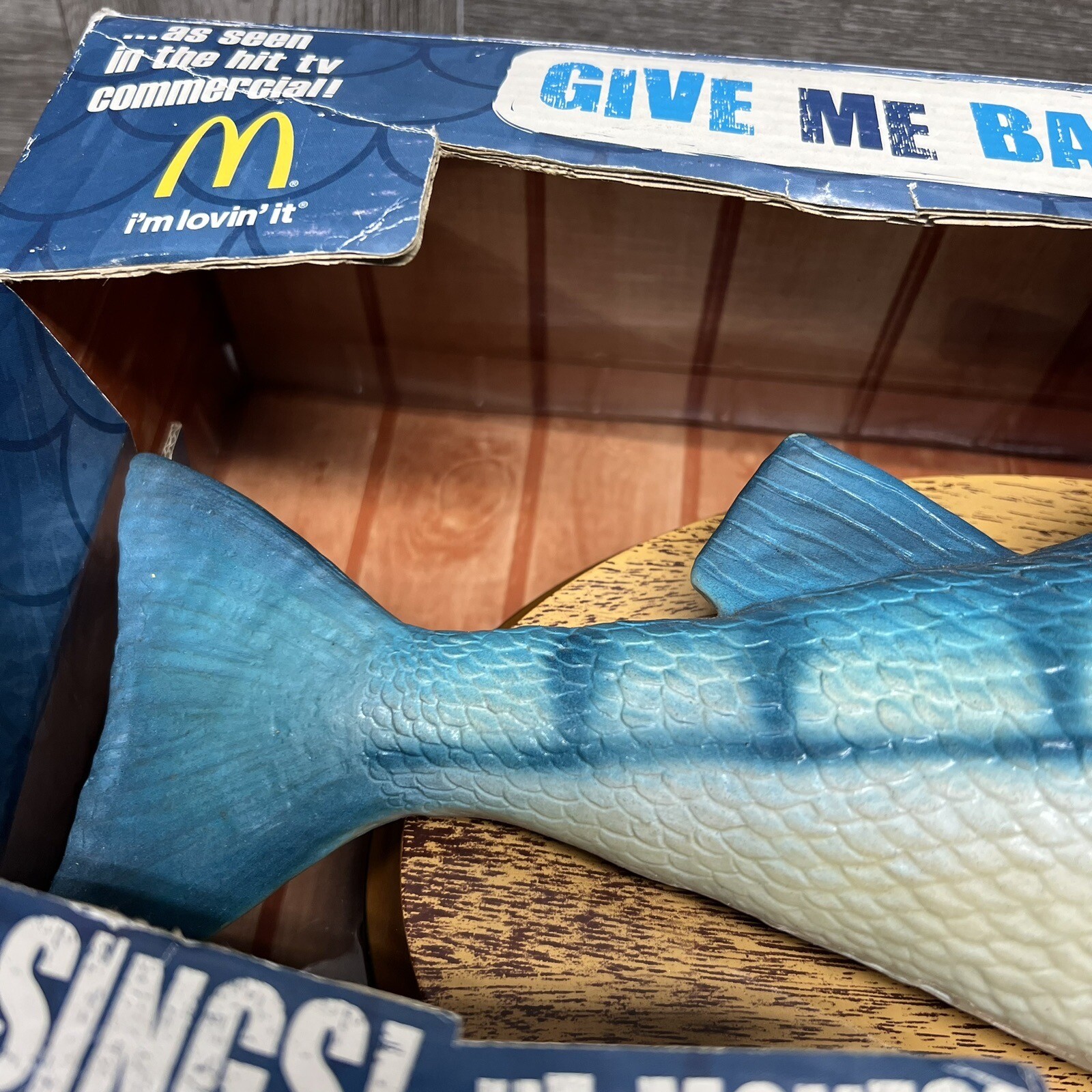 Frankie The Fish Singing Wall Mountable McDonalds Filet-o-fish 2009 for ...