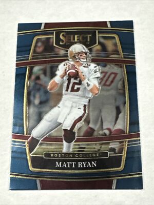2022 Panini Select Draft Picks Blue Matt Ryan Boston College Eagles #78 ...