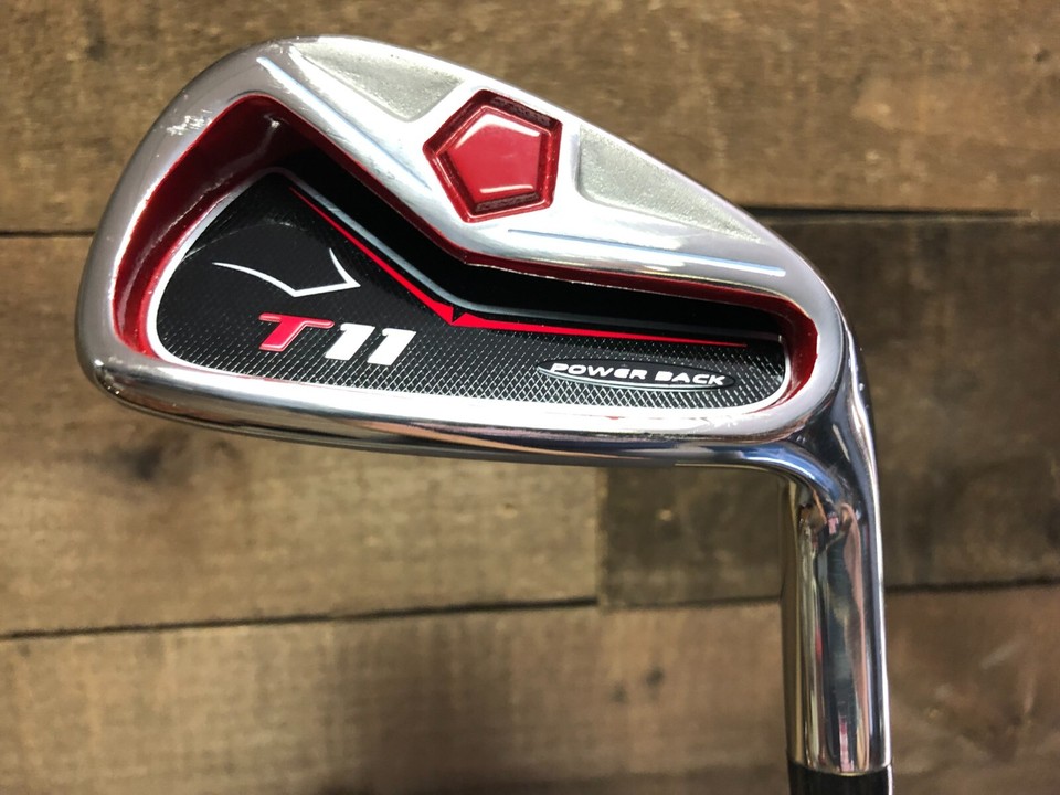 DEMO Mens T11 Powerback Golf Clubs Iron Set #4-SW Regular Flex Steel ...