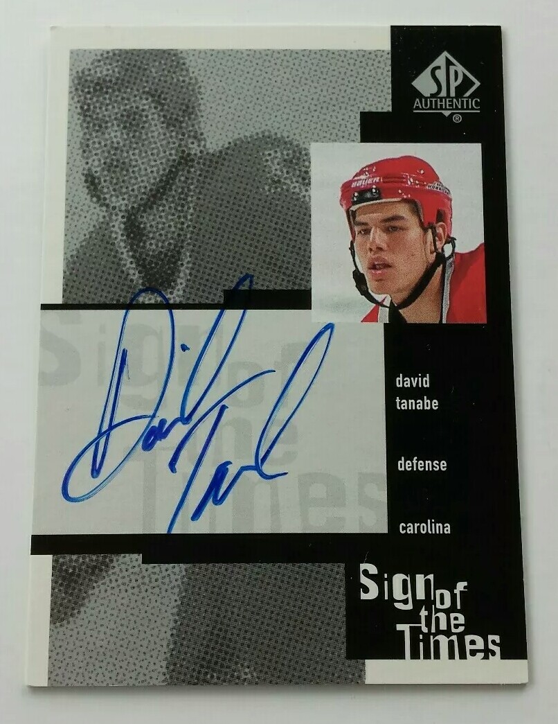 1999-00 SP Sign of the Times David Tanabe Autograph DT | eBay