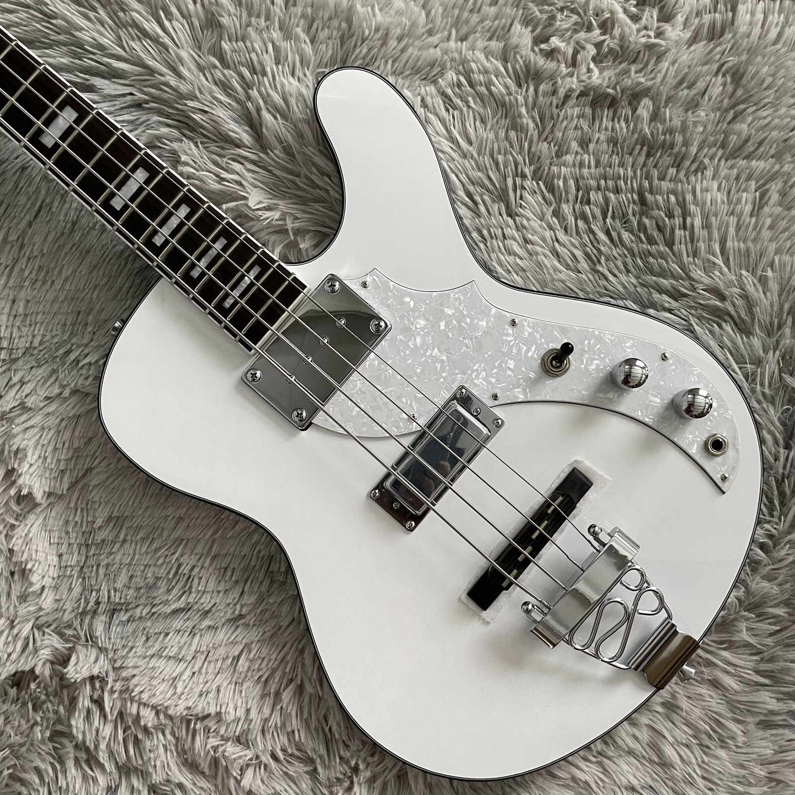 White Space Ranger 4 Strings Electric Bass Guitar Maple Neck Mini ...