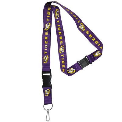 LSU Tigers 21" Lanyard Key Chain with Safety Release NCAA Licensed | eBay