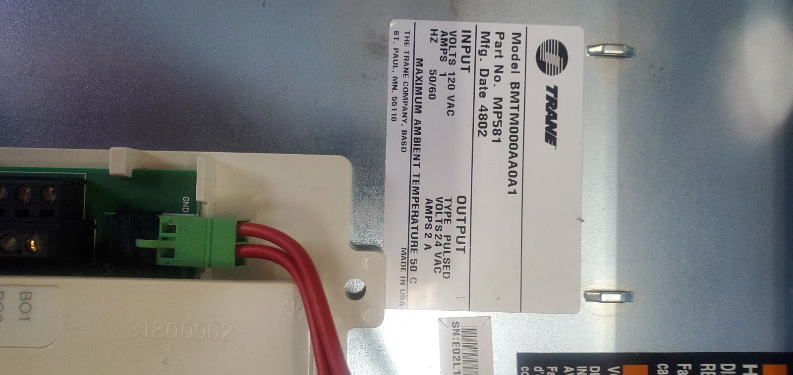 Trane Tracer Summit BCU Building Control Unit BMTM | eBay