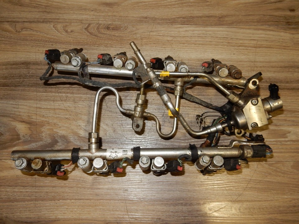 2007-2013 GM Chevrolet 1500 5.3L Fuel Injection Rail & Fuel Pressure ...