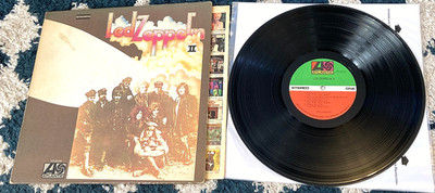 Led Zeppelin II LP Atlantic/US orig. RL "hot mix" VG- | eBay