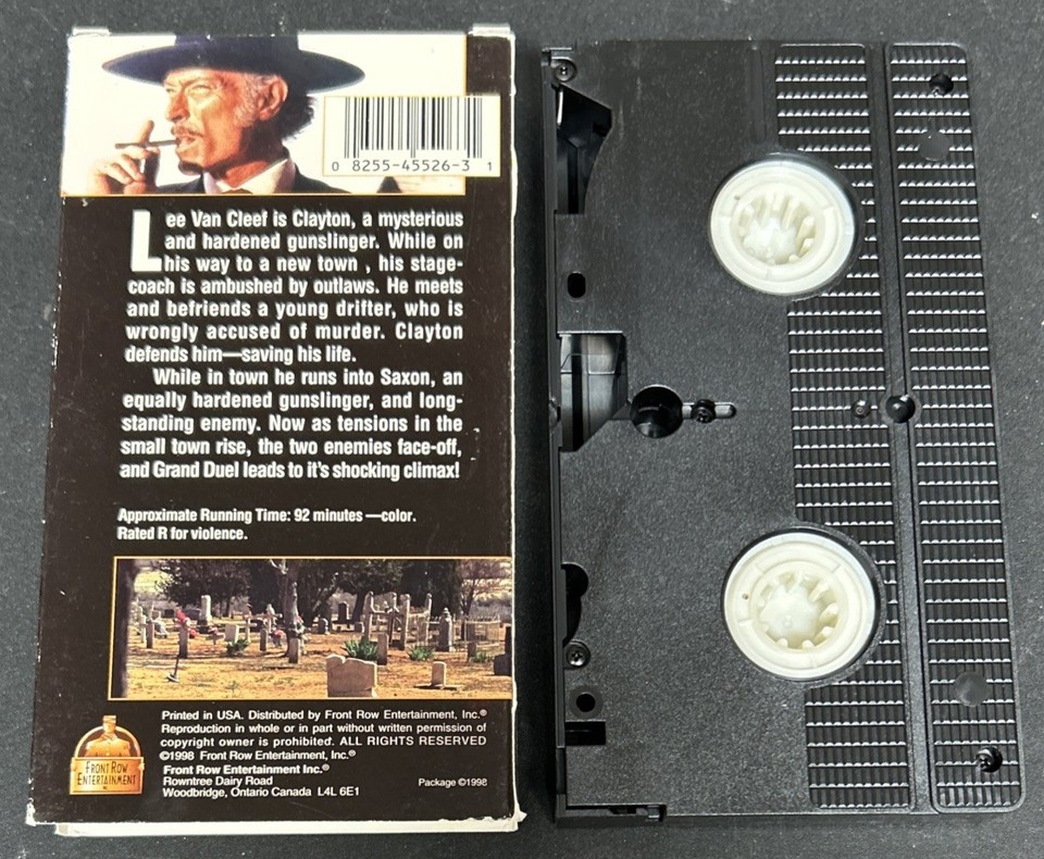 Grand Duel VHS Lee Van Cleef Horst Frank Jess Hahn Marc Mazza Peter O ...