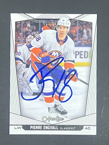 Pierre Engvall Signed 2024-25 O-Pee-Chee IP Auto Not Authenticated ...