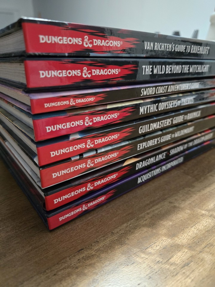 Dungeons And Dragons 5th Edition Official Setting Expansion Books | eBay