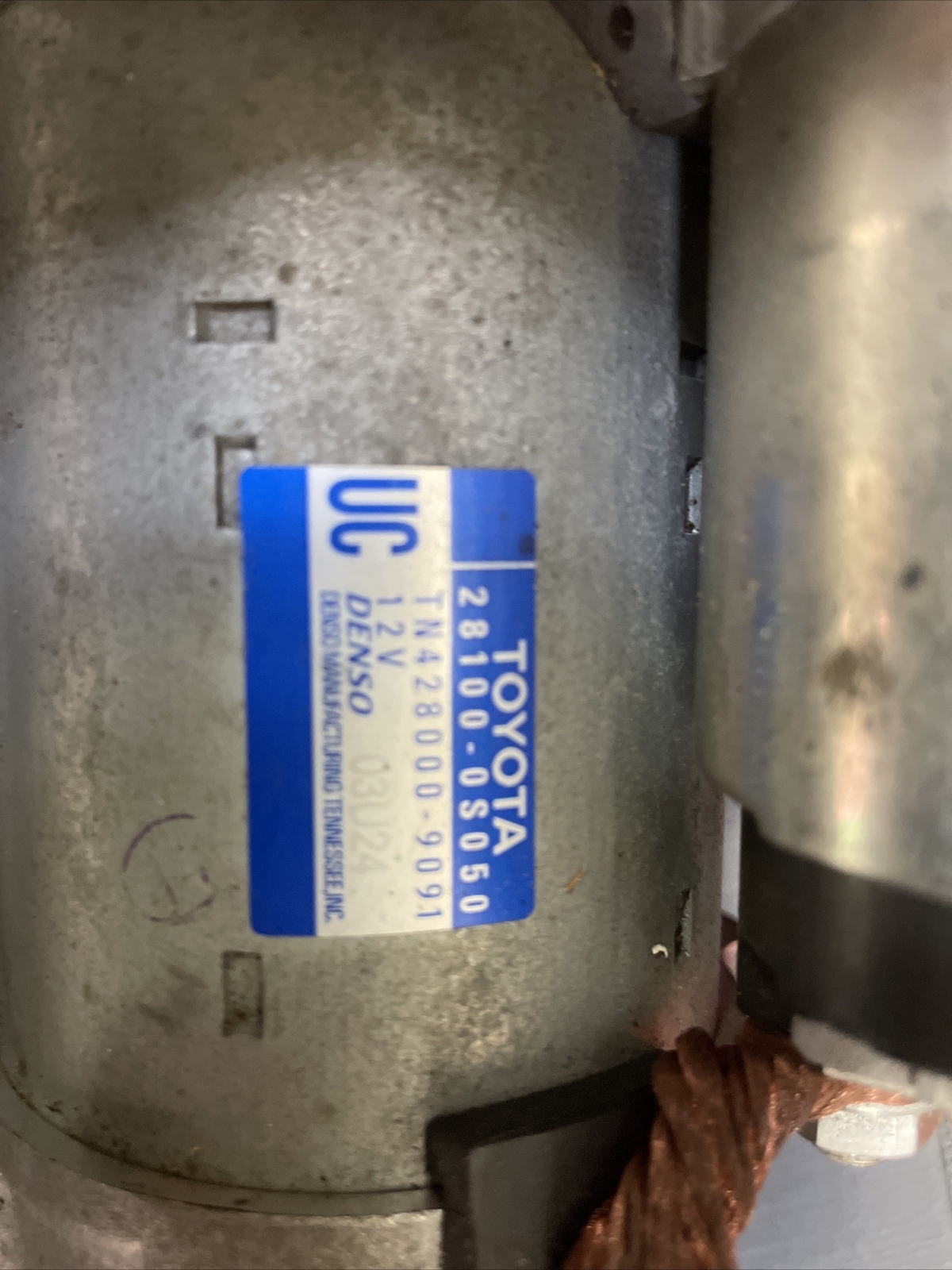 Genuine Toyota Starter Motor 28100-0S050 | eBay