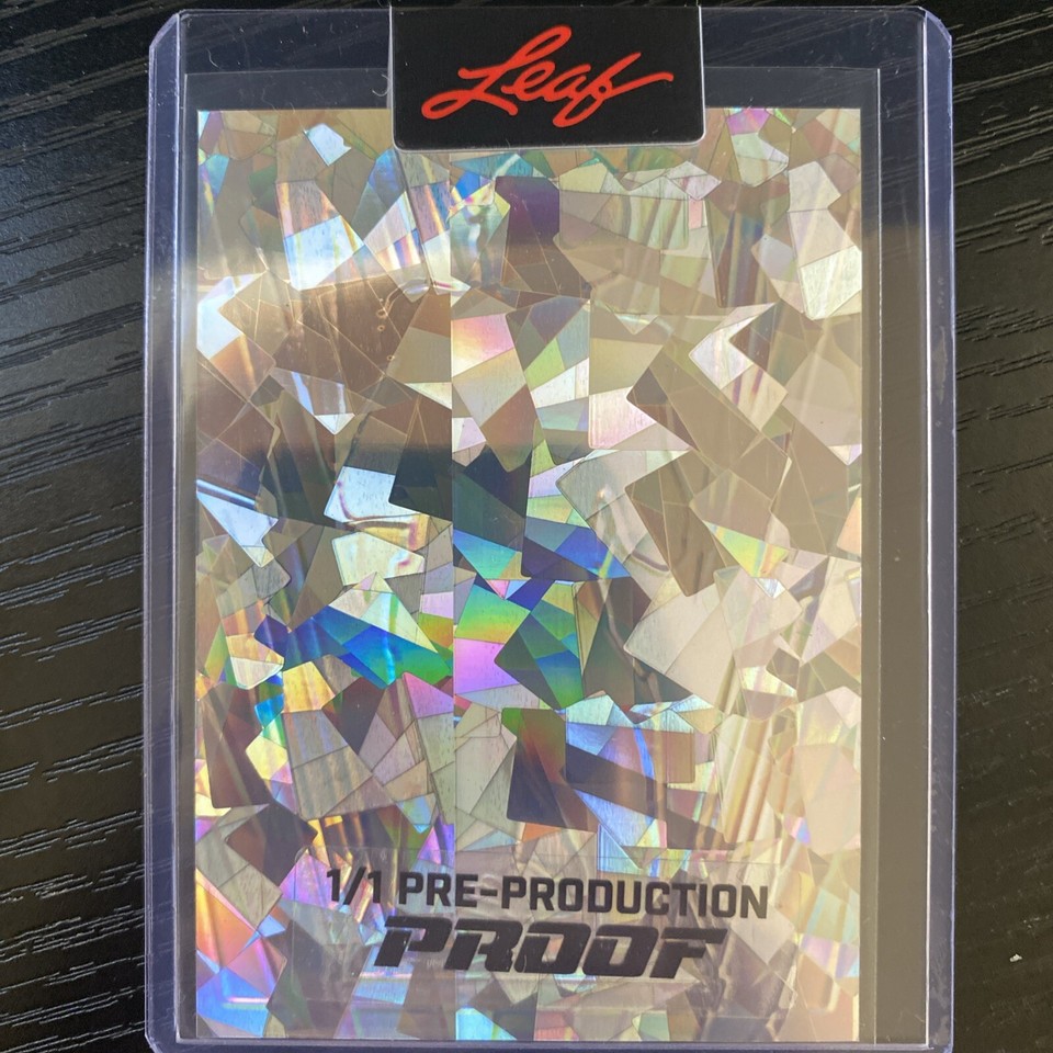 2024 Leaf Metal Football Proof 1/1 Pink Ice - Jackson Arnold | eBay