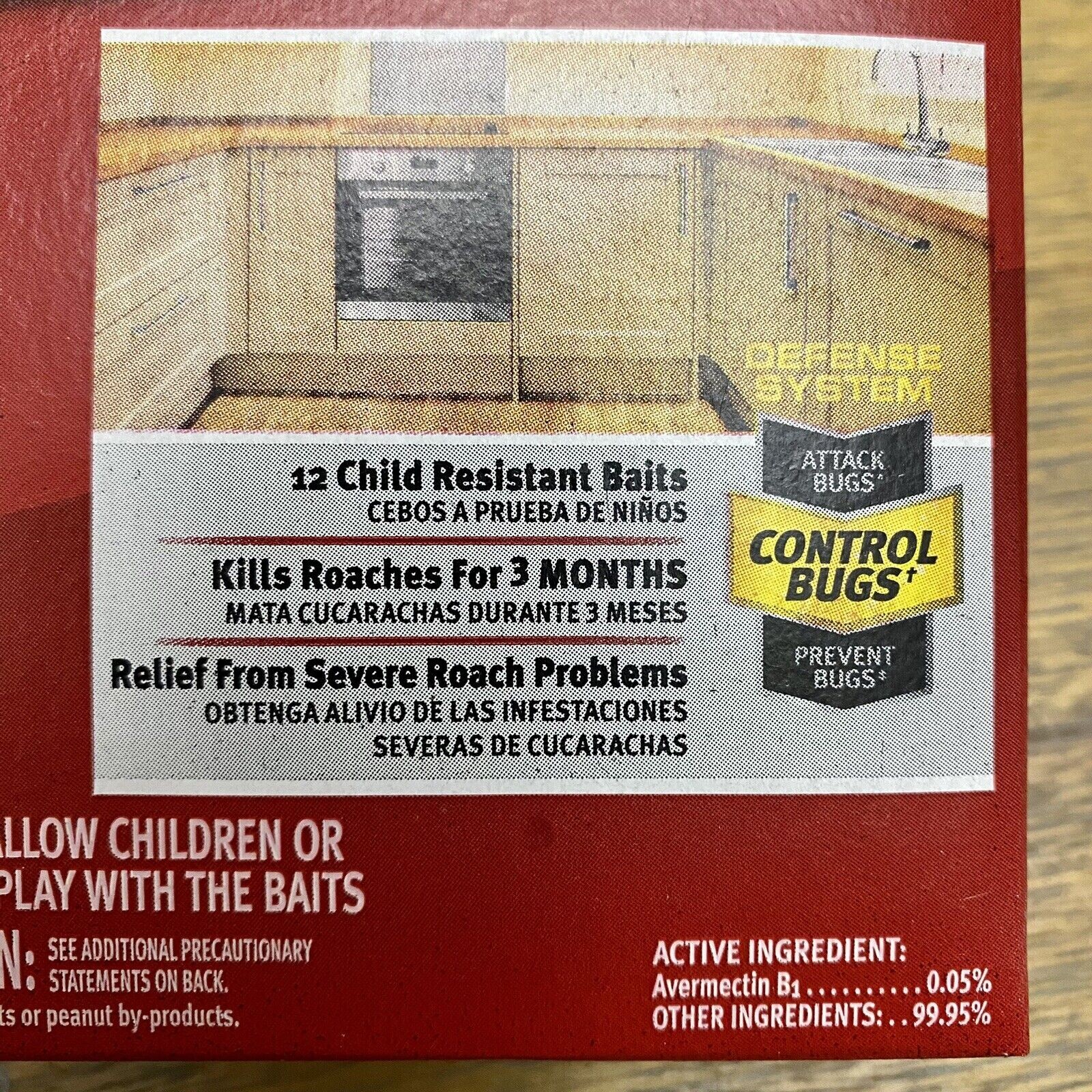 2 Packs of Raid Double Control Small Roach Baits 12 Per Box ~ 24 Total ...